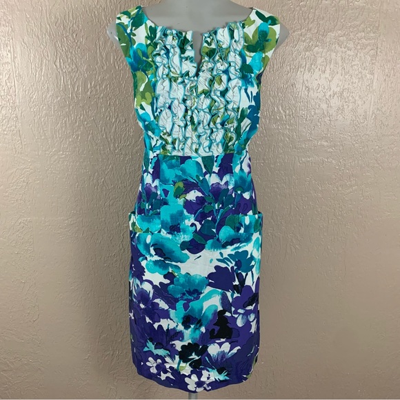 Rabbit Rabbit Rabbit | Dresses | New Rabbit Green Blue Floral ...